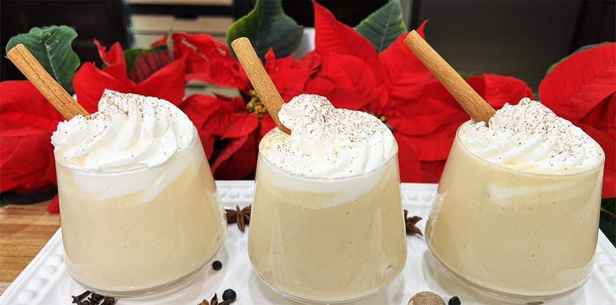 Homemade Eggnog: A Flavorful Festive Treat | Chef Jean-Pierre