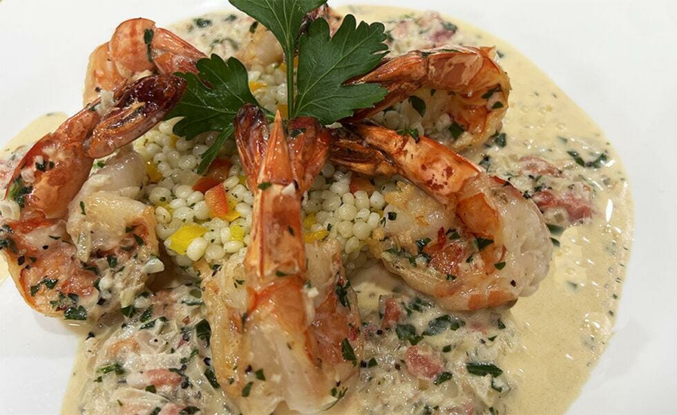 Shrimp Sambuca | Chef Jean-Pierre