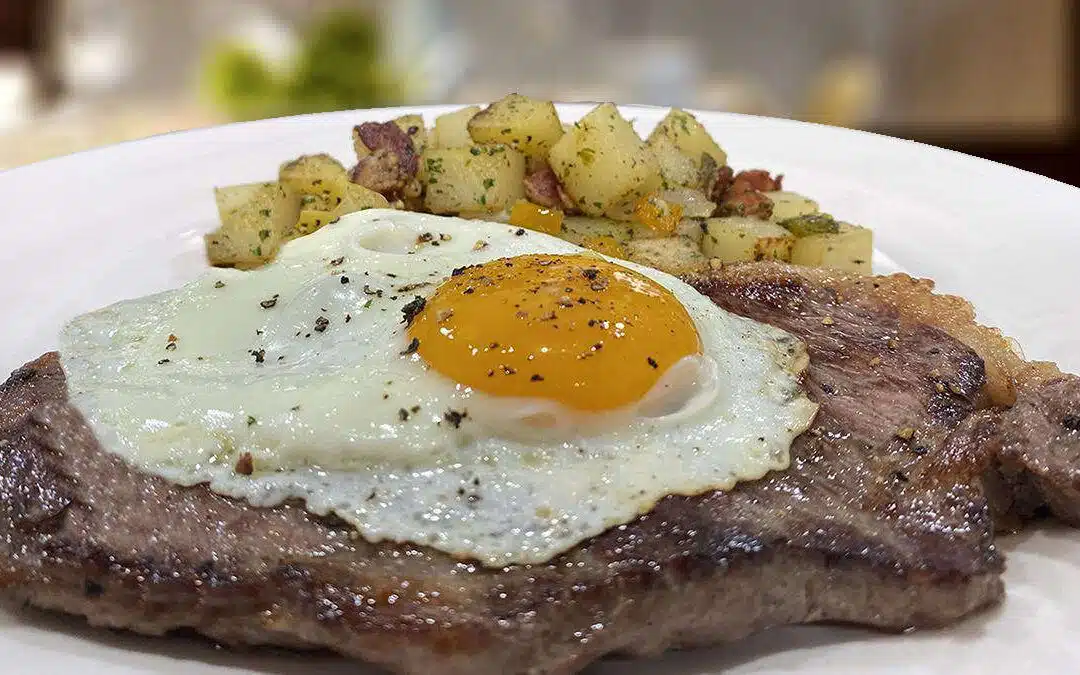 Steak And Eggs | Chef Jean-Pierre