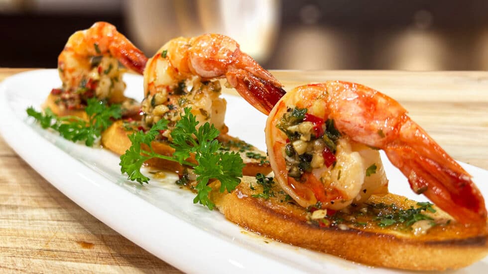 Easy Creamy Garlic Shrimp Recipe | Chef Jean-Pierre