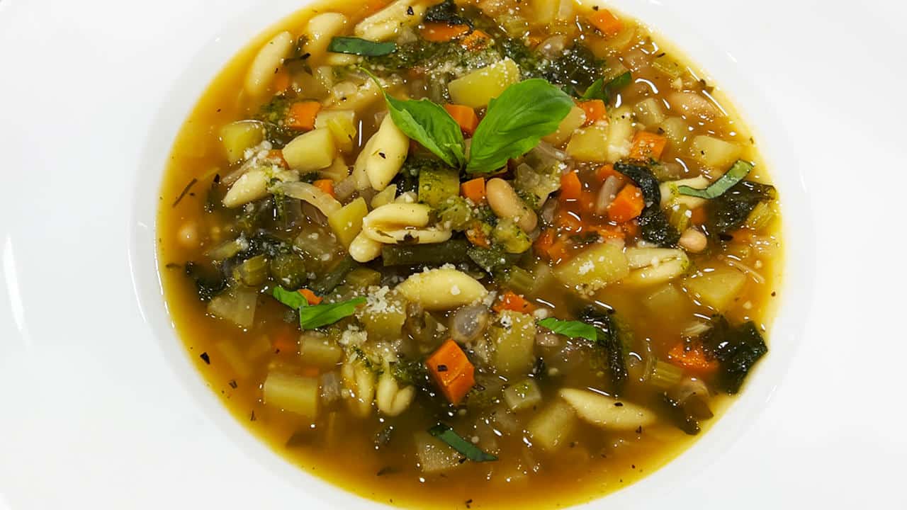 Minestrone Soup Recipe Italian Goodness | Chef Jean-Pierre