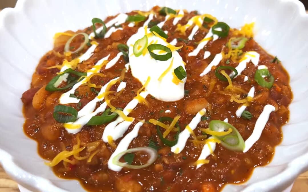 An Amazing Chili Recipe | Chef Jean-Pierre