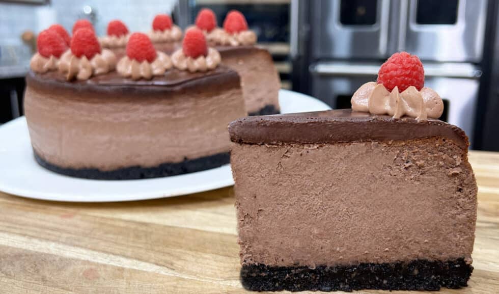 An Amazing Chocolate Cheesecake Recipe! | Chef Jean-Pierre