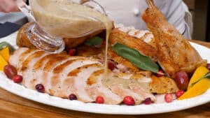 How To Cook A Turkey And Gravy In Just 2 Hours! - Foolproof!