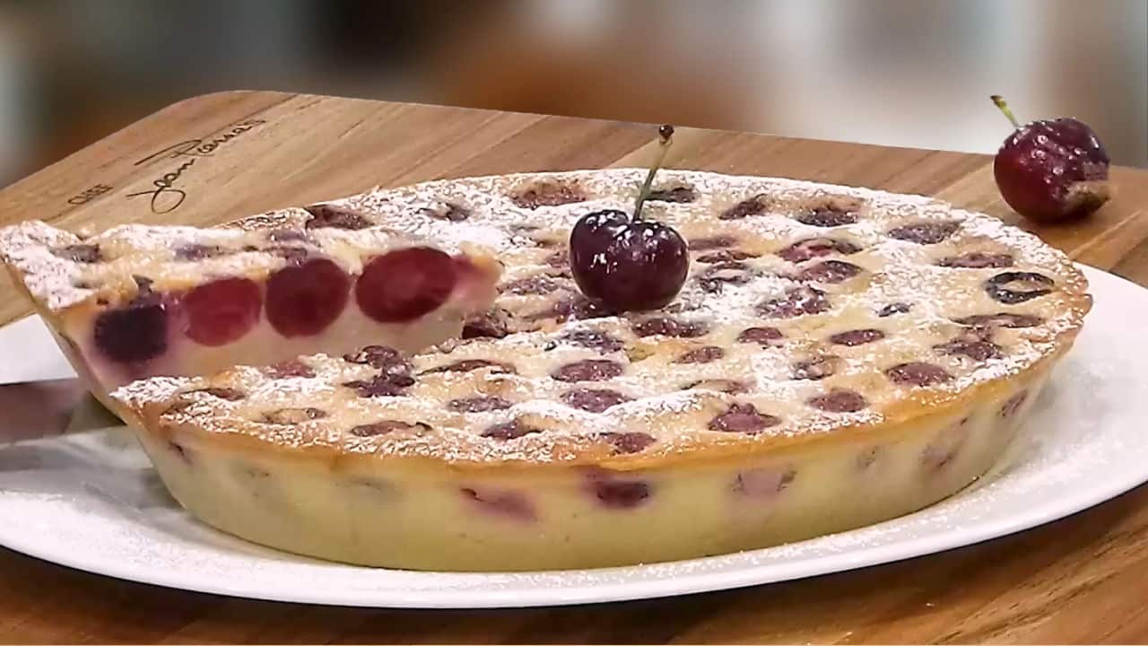 Black Cherry Clafoutis (Custard Pie) An Easy French Delight